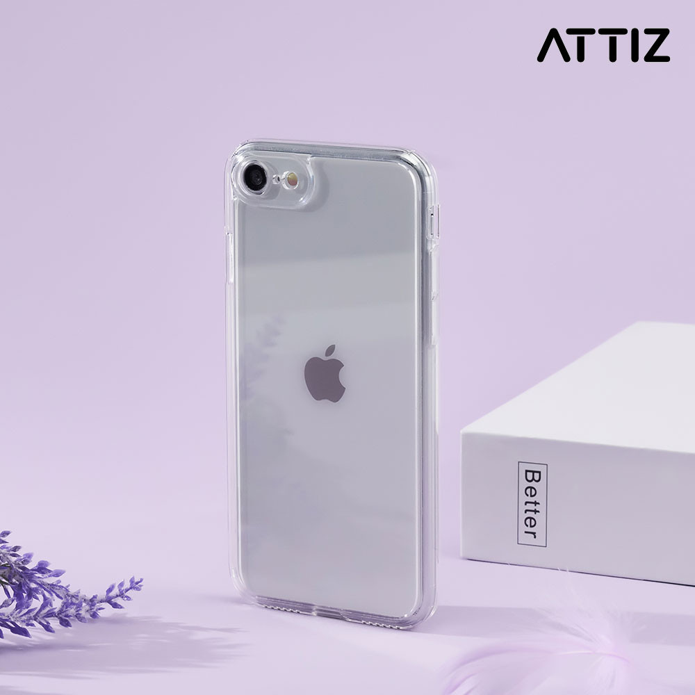 아띠즈 ATTIZ 아띠즈 아이폰SE3 듀얼인젝션 크리스탈 글라스 케이스 - 위시버킷