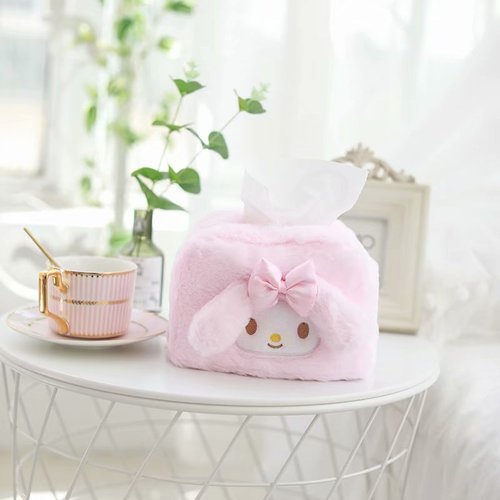 산리오 My Kawaii Cute Plush Tissue Box Case - Heartzcore - a - 위시버킷