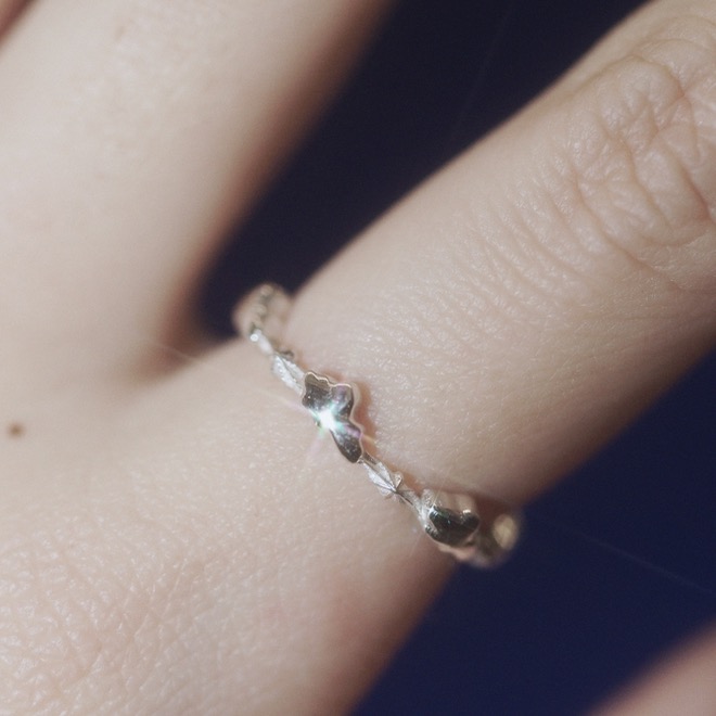 투모로우오브젝트 23SS. cloudy breeze. ring 03 - 위시버킷