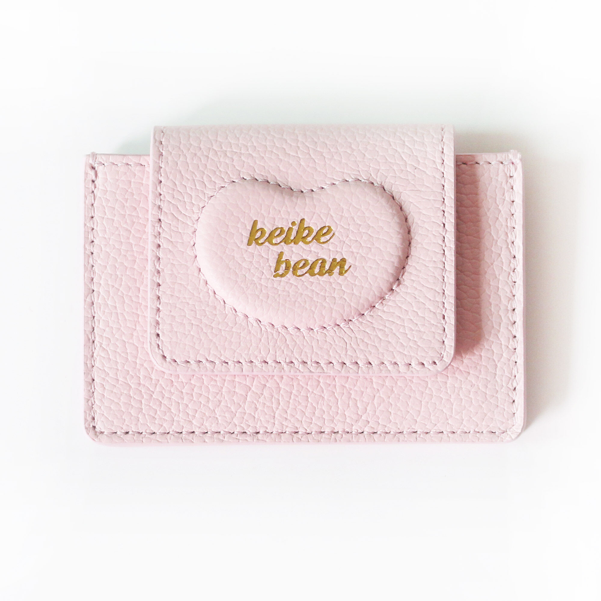 케이크 KEIKE shape of wallet - pink bean - 위시버킷
