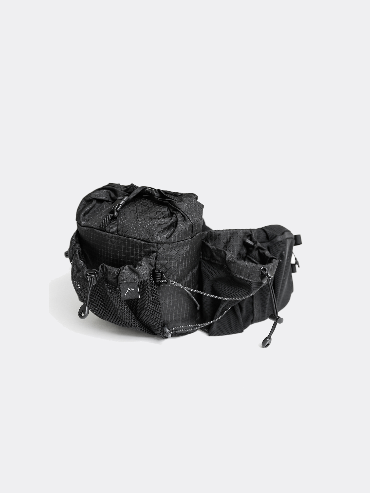 더엑스샵 케일 FANNY PACK GRID-B-GRID BLACK - 위시버킷