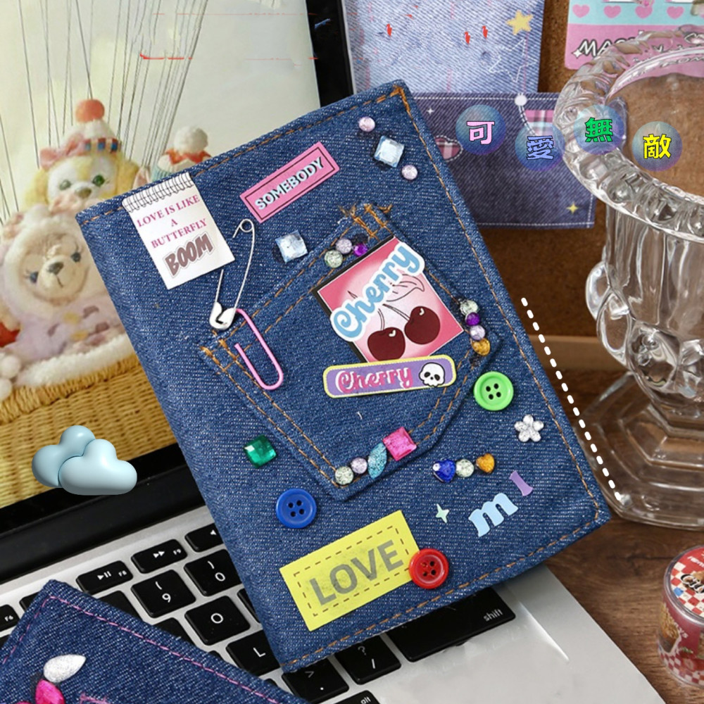 쏠띵즈 2 TYPE Denim Heart Diary 데님 하트 다이어리 - 위시버킷