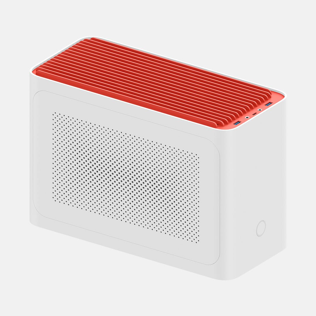아이큐닉스 IQUNIX ZX-1 Aluminum Mini-ITX Case - USA / Air Cooling / White ...