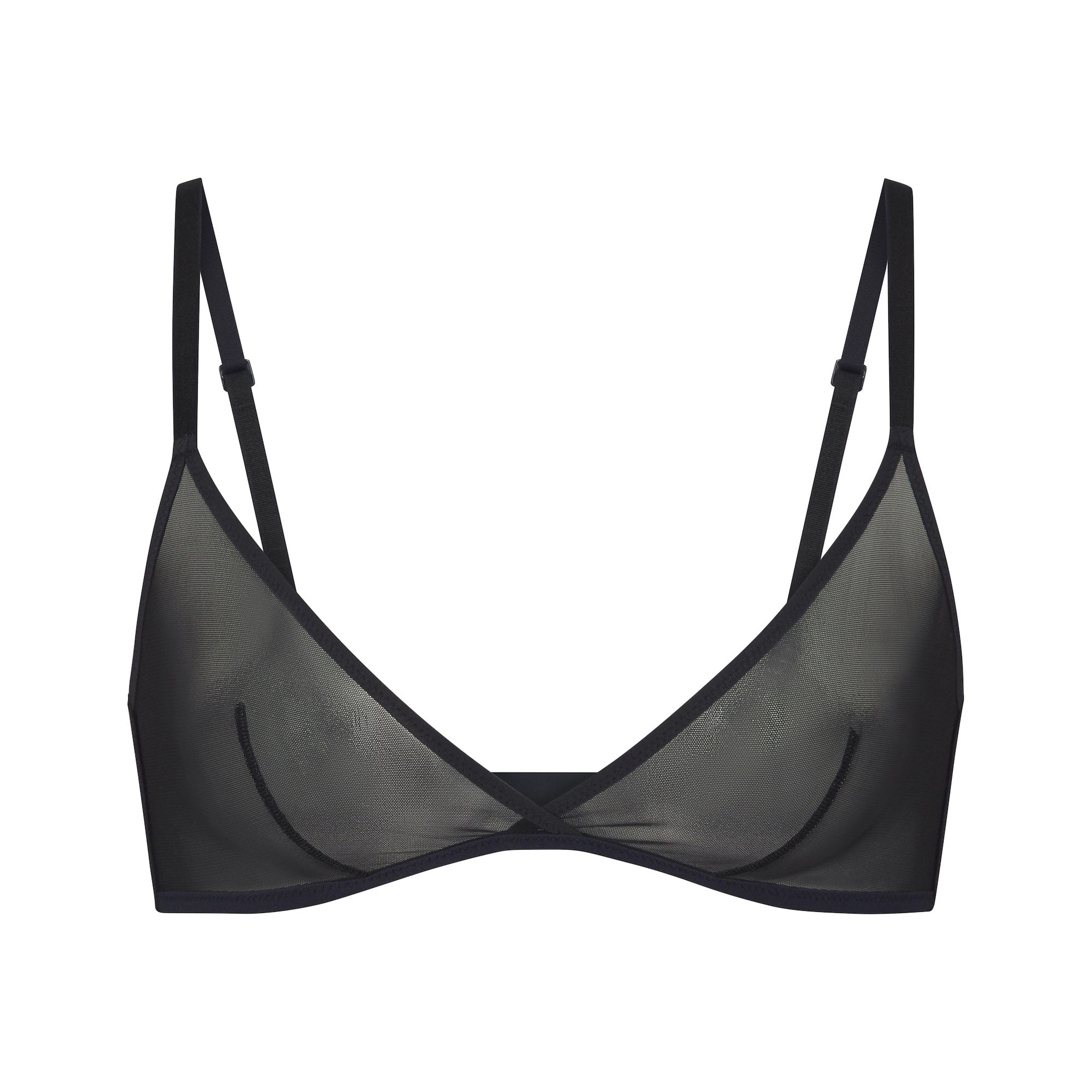 스킴스 ULTRA FINE MESH TRIANGLE BRALETTE | ONYX - 위시버킷