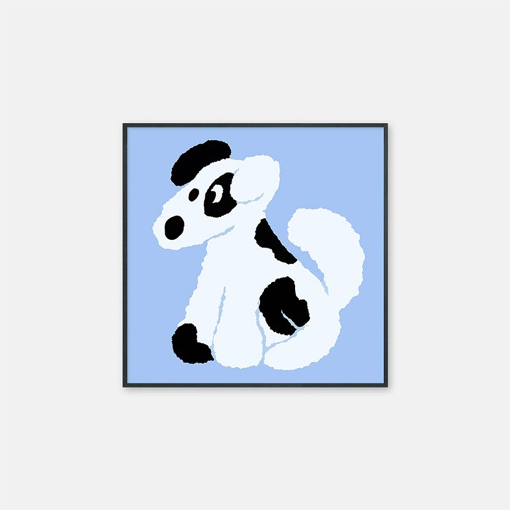 뚜누 TOUNOU polepipe 작가, 바둑이 포스터 - 위시버킷