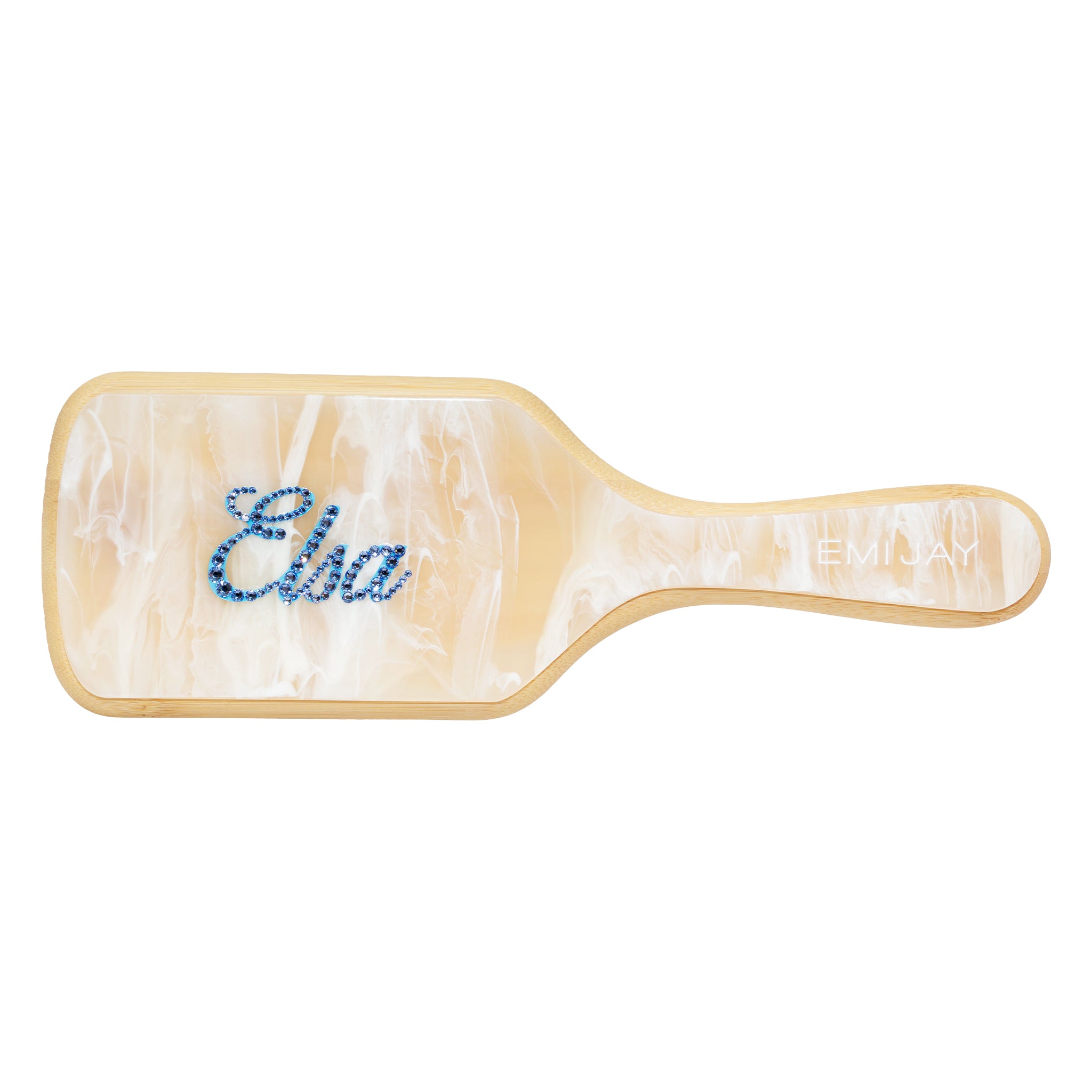 에미 제이 Custom Paddle Brush - Leche / Baby Blue - 위시버킷