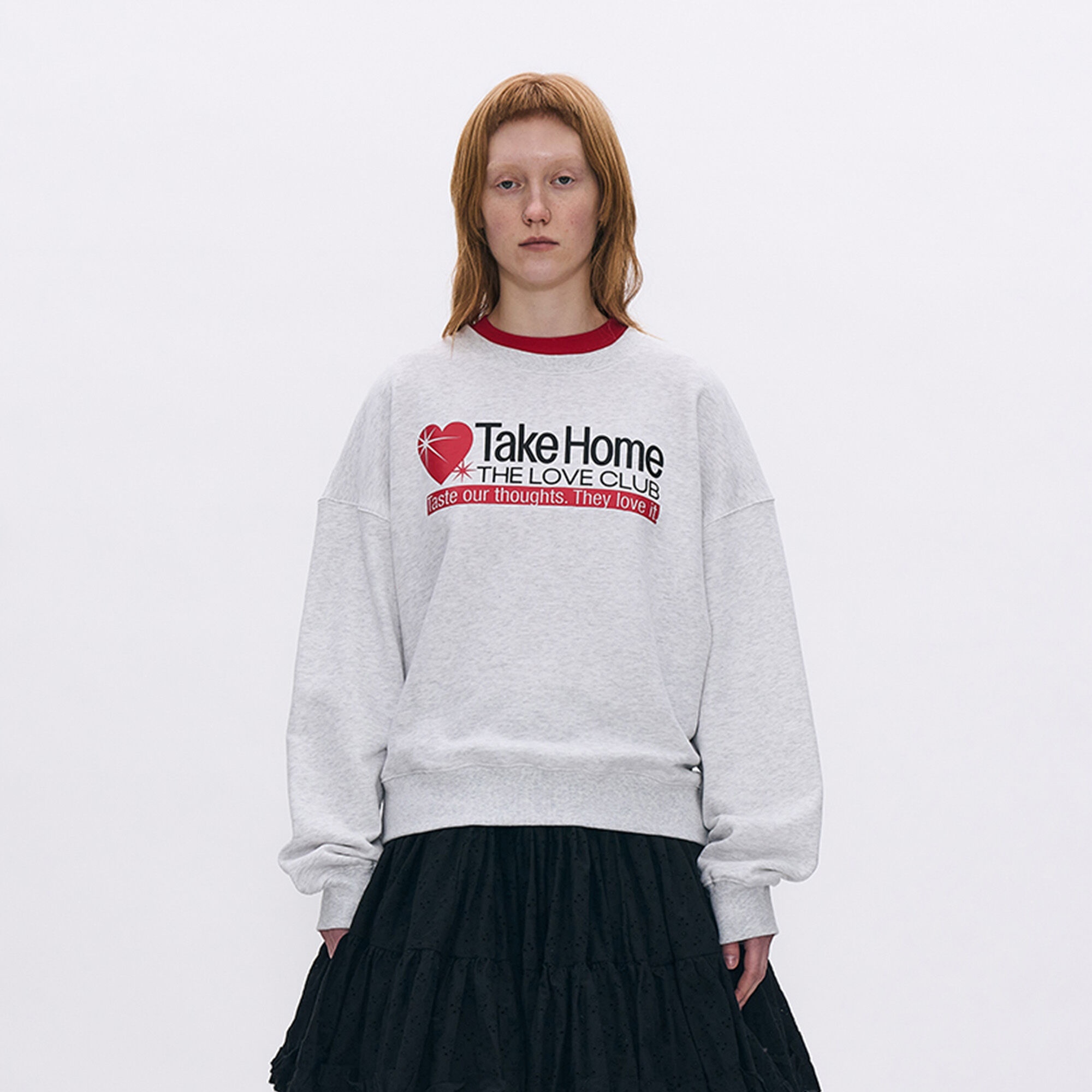 파르티멘토 우먼 TAKE HOME SWEATSHIRT_MELANGE - 위시버킷