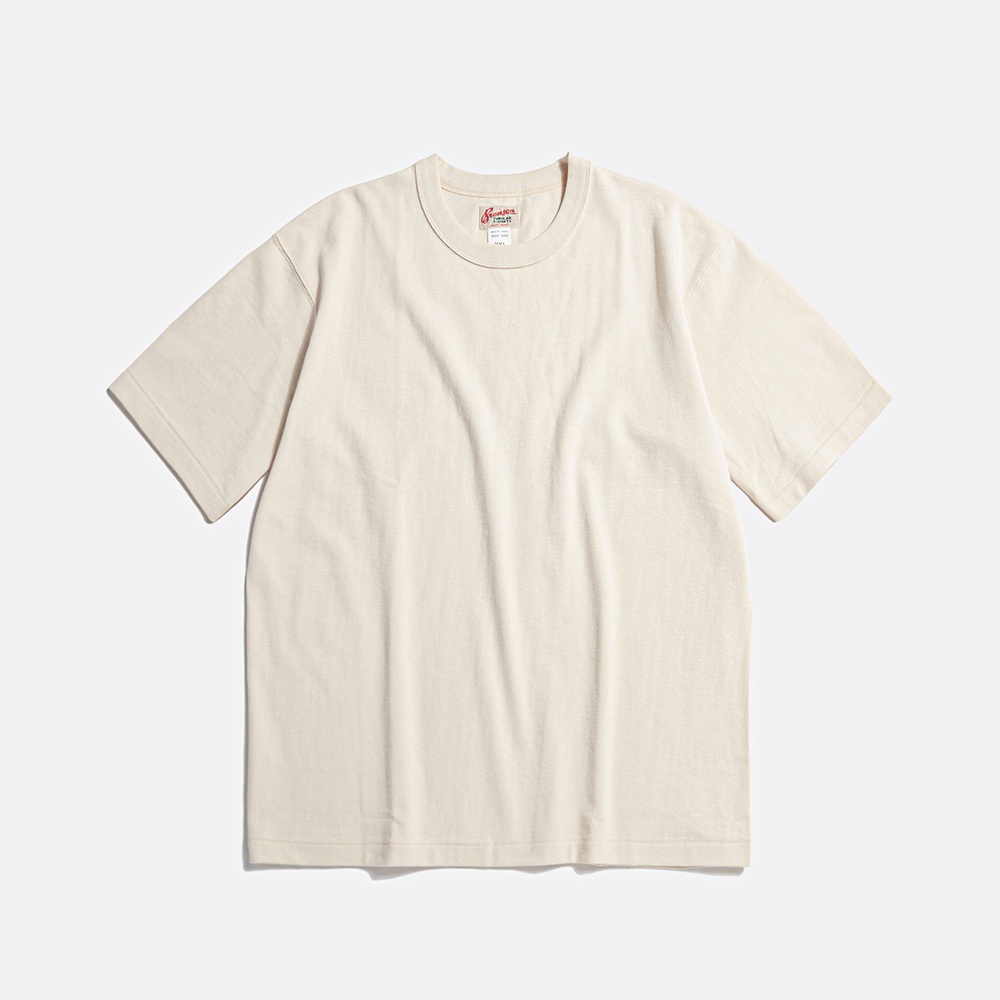 브론슨 Tompkins Loopwheeled Tubular Tee Apricot - 위시버킷