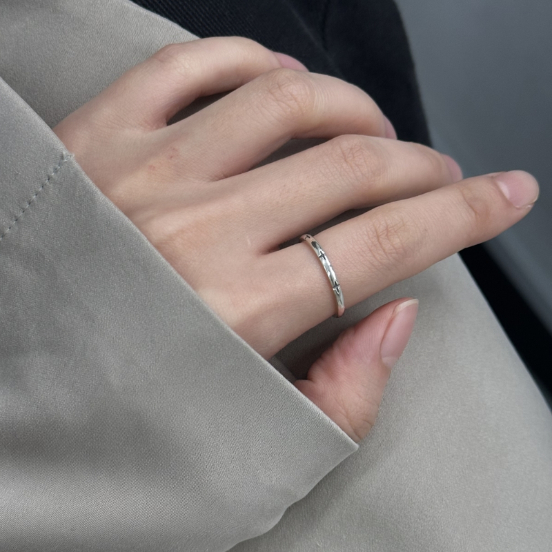 아몬즈 925 Entique cross Engage ring - 위시버킷