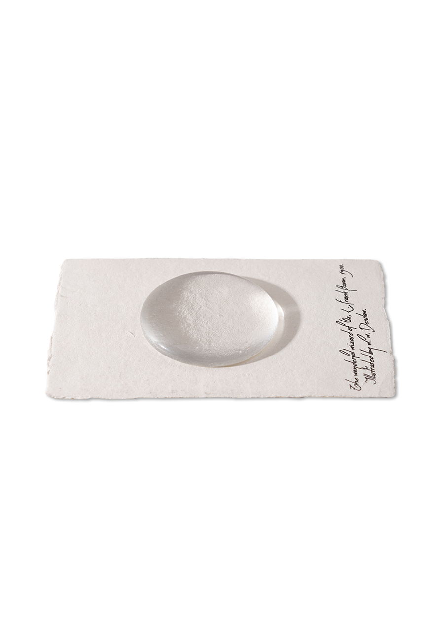 포인트오브뷰 Flat Glass Paperweight - 위시버킷