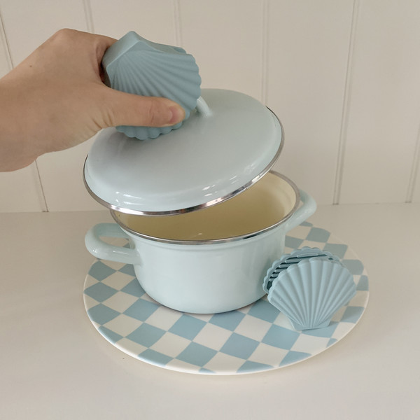 피클샵 [피클샵] 조개 냄비 손잡이 2p set (2color) - 위시버킷