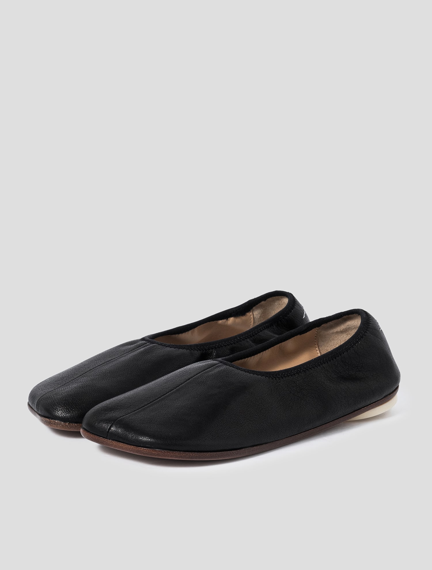 엠엠식스 (Women) Soft Tabi Ballet Shoe - Black - 위시버킷
