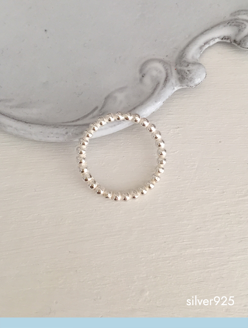 모앳 bol ring (silver925) - 위시버킷