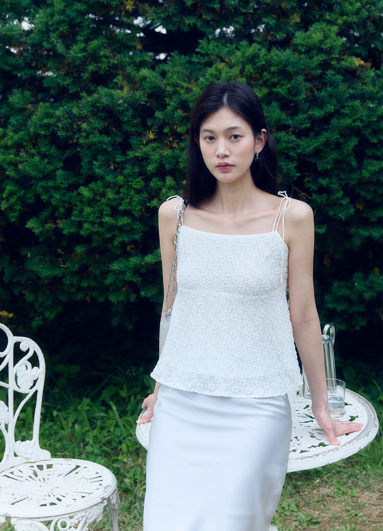 르베인 Daisy Blouse(fabric by STYLEM)(Ivory) - 위시버킷