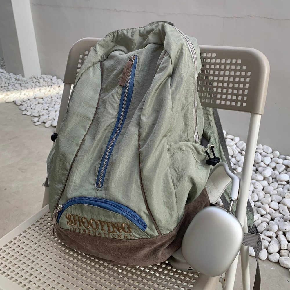 엠엠웨이 슈팅 데일리 백팩 (2C) 남녀공용 캐주얼 스트릿 힙한 가방 코디 남성 여성 10대 20대 - 위시버킷