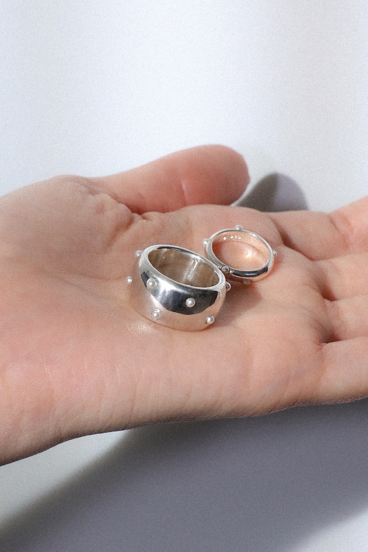 패시피크 Pearl Dottie Ring (L) - 위시버킷