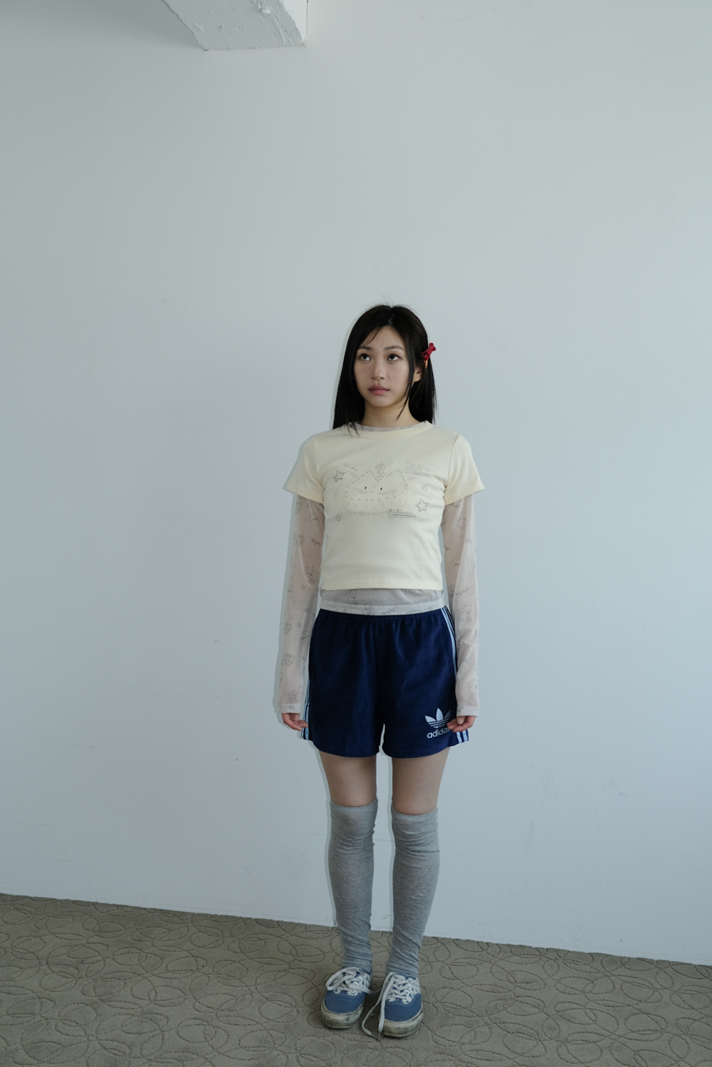 샤키리 BIRTHDAY KIRI TOP _CREAM - 위시버킷