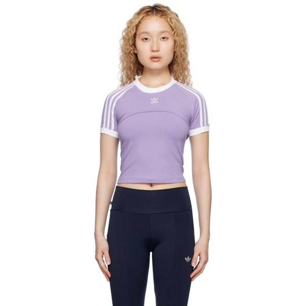 아디다스 ADIDAS 퍼플 Always 오리지널 탱크 탑 티셔츠 세트 Magic Lilac IC8807 여성 - 위시버킷