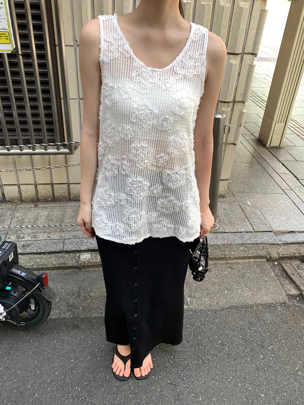 프릴리 FLILY DO. Airy Floral Layered Ops - 위시버킷