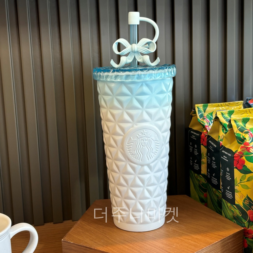 스타벅스 스타벅스 클래시 리본 다이온 콜드컵 텀블러 591ml 2024년 summer MD - 위시버킷