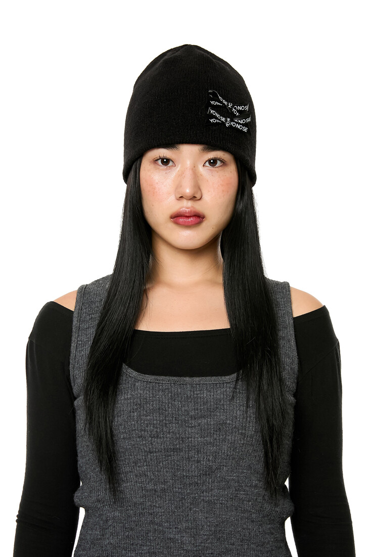 요노쎄 YONOSE BEANIE 2 / BLACK - 위시버킷