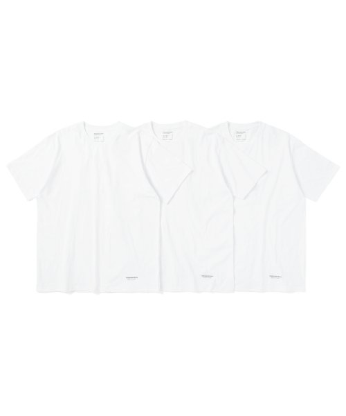 디스이즈네버댓 3 TAGLESS T-SHIRTS White - 위시버킷