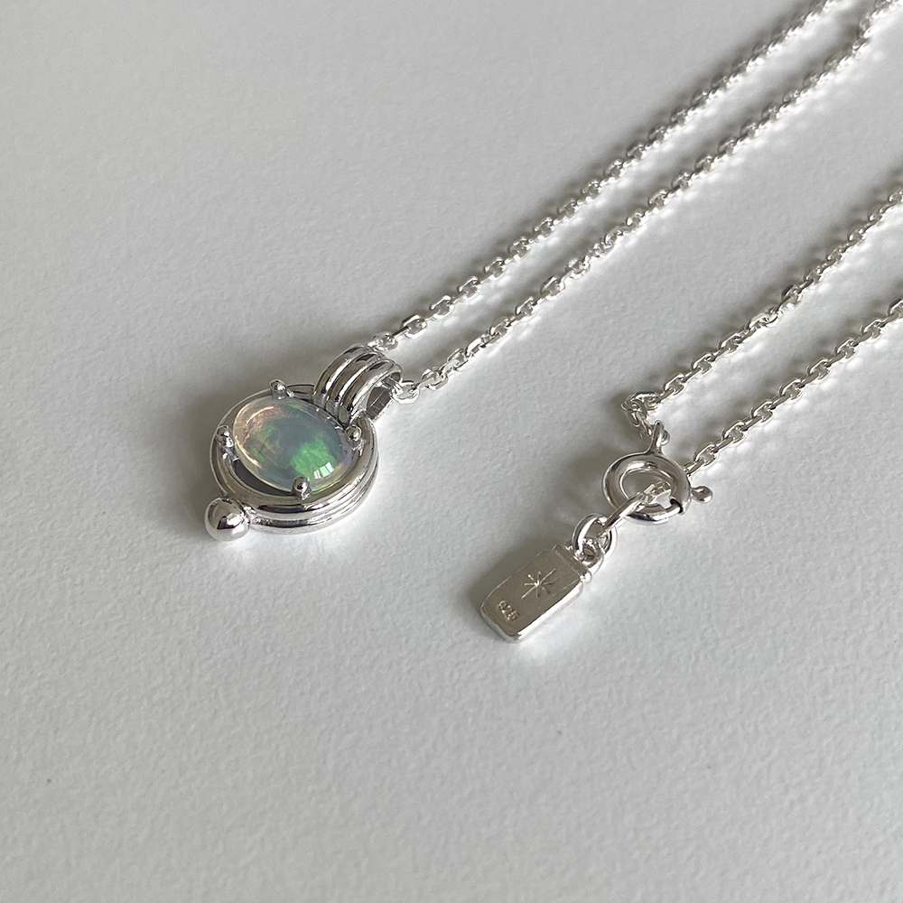 글린다 GLINDA Nest (Opal)_Necklace - 위시버킷