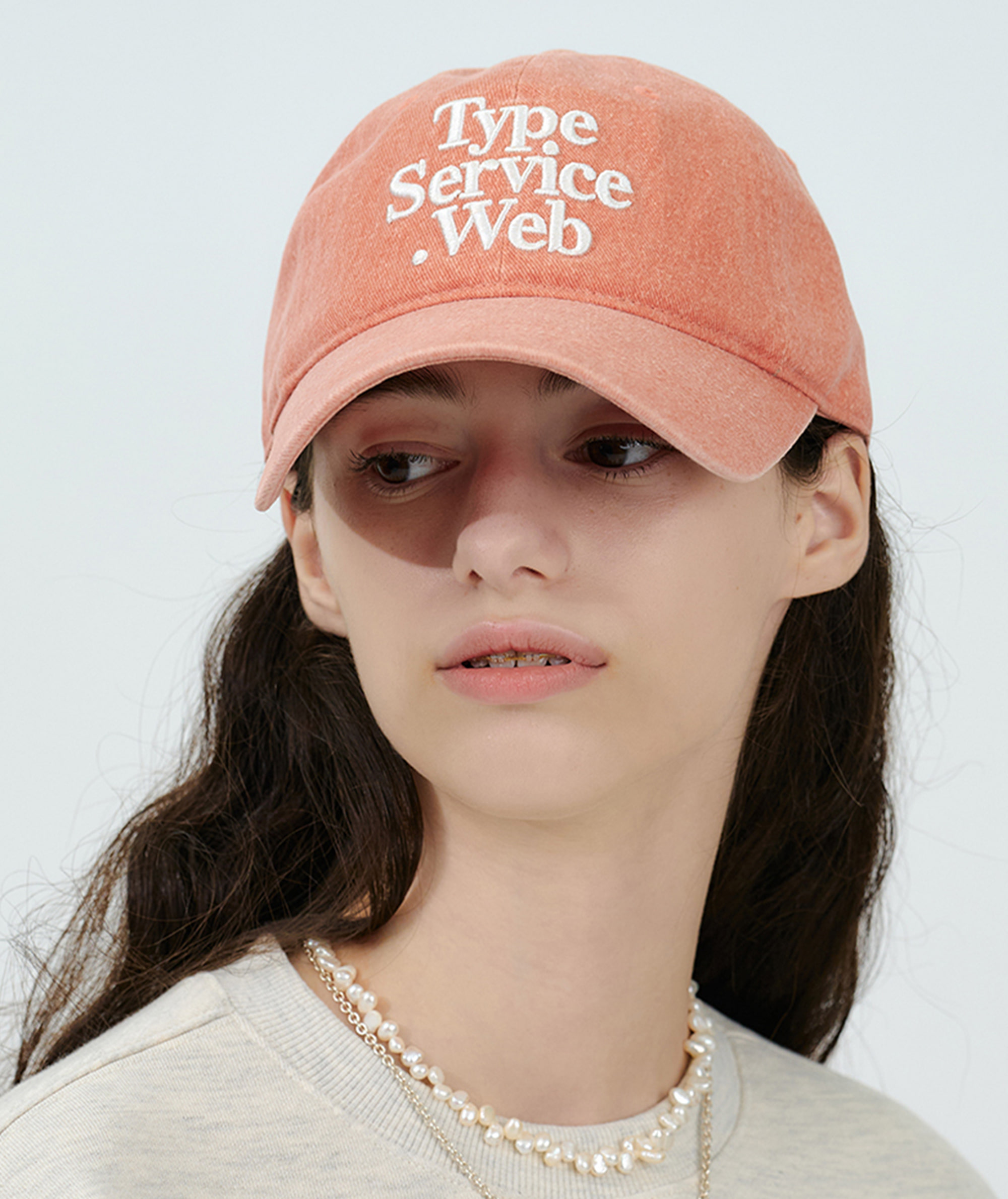 타입서비스 Typeservice Web Cap [Light Orange] - 위시버킷