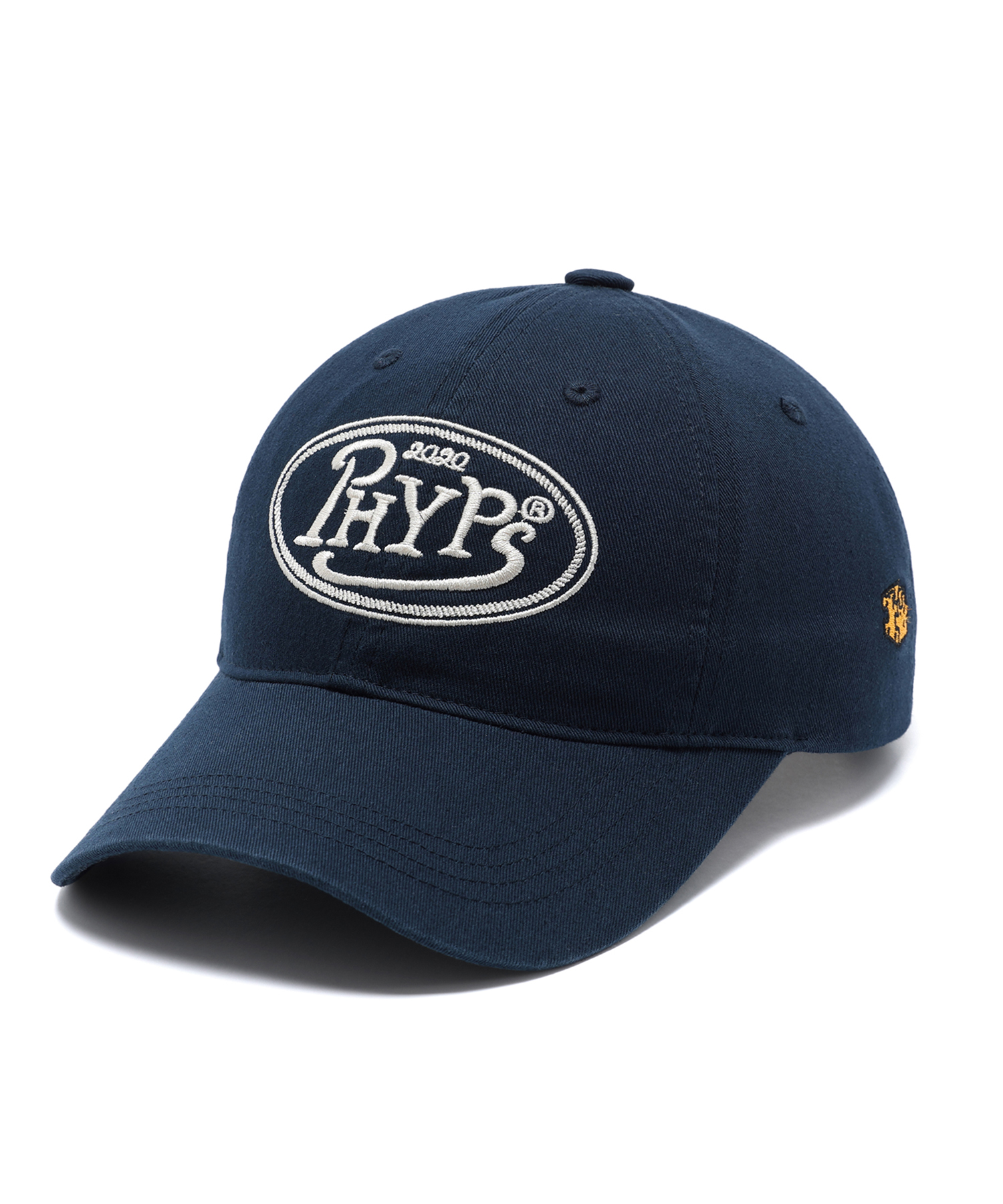 피지컬 에듀케이션 디파트먼트 CIRCLE LOGO CAP NAVY - 위시버킷