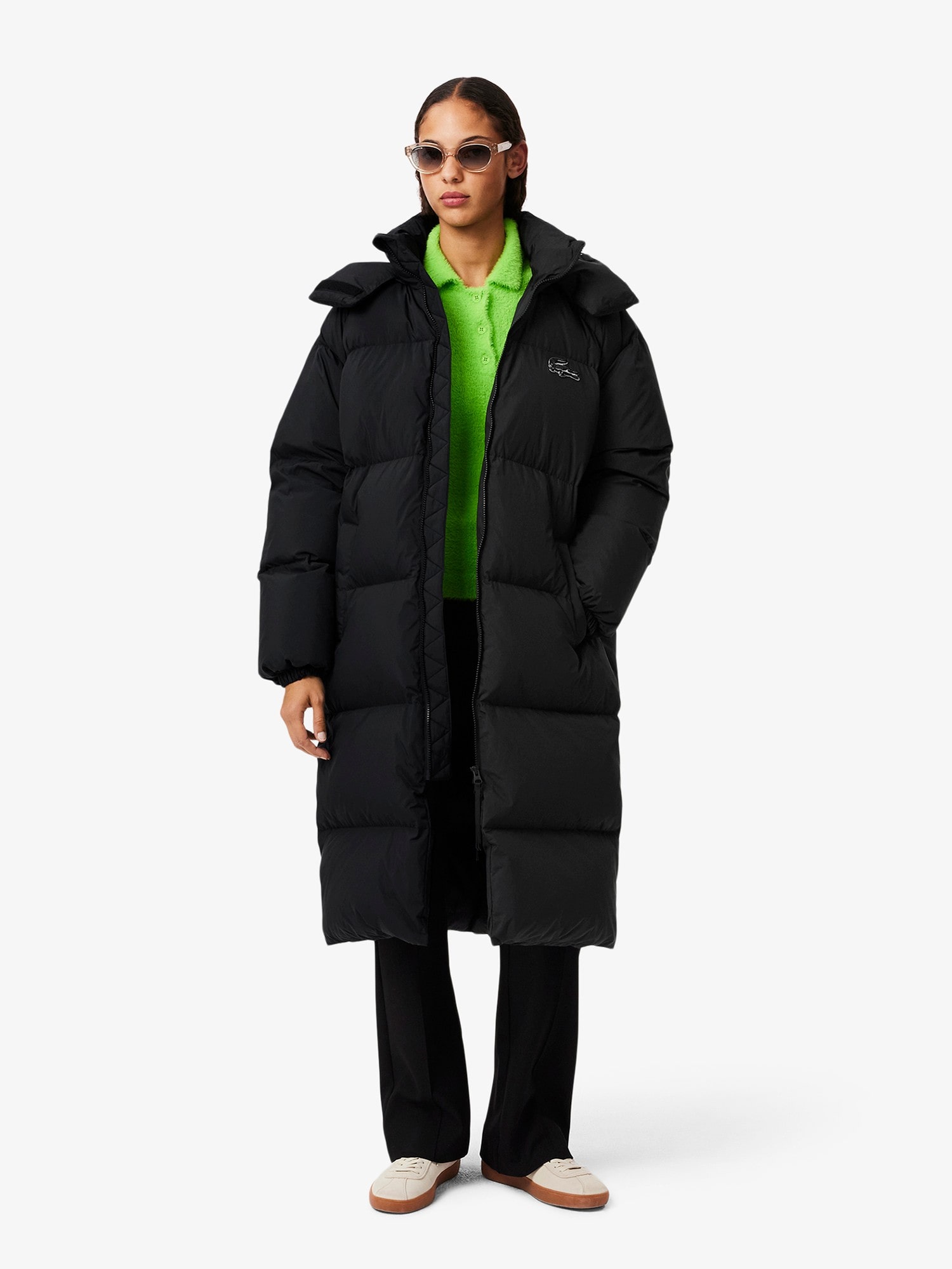 라코스테 [시즌오프]여성 후드 롱 다운 점퍼 BF3522-54N 031 - 위시버킷