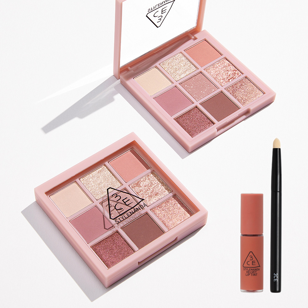 3CE 3CE 멀티 아이 컬러 팔레트 (+EYE BRUSH +MINI TINT) (오늘출발) - 위시버킷
