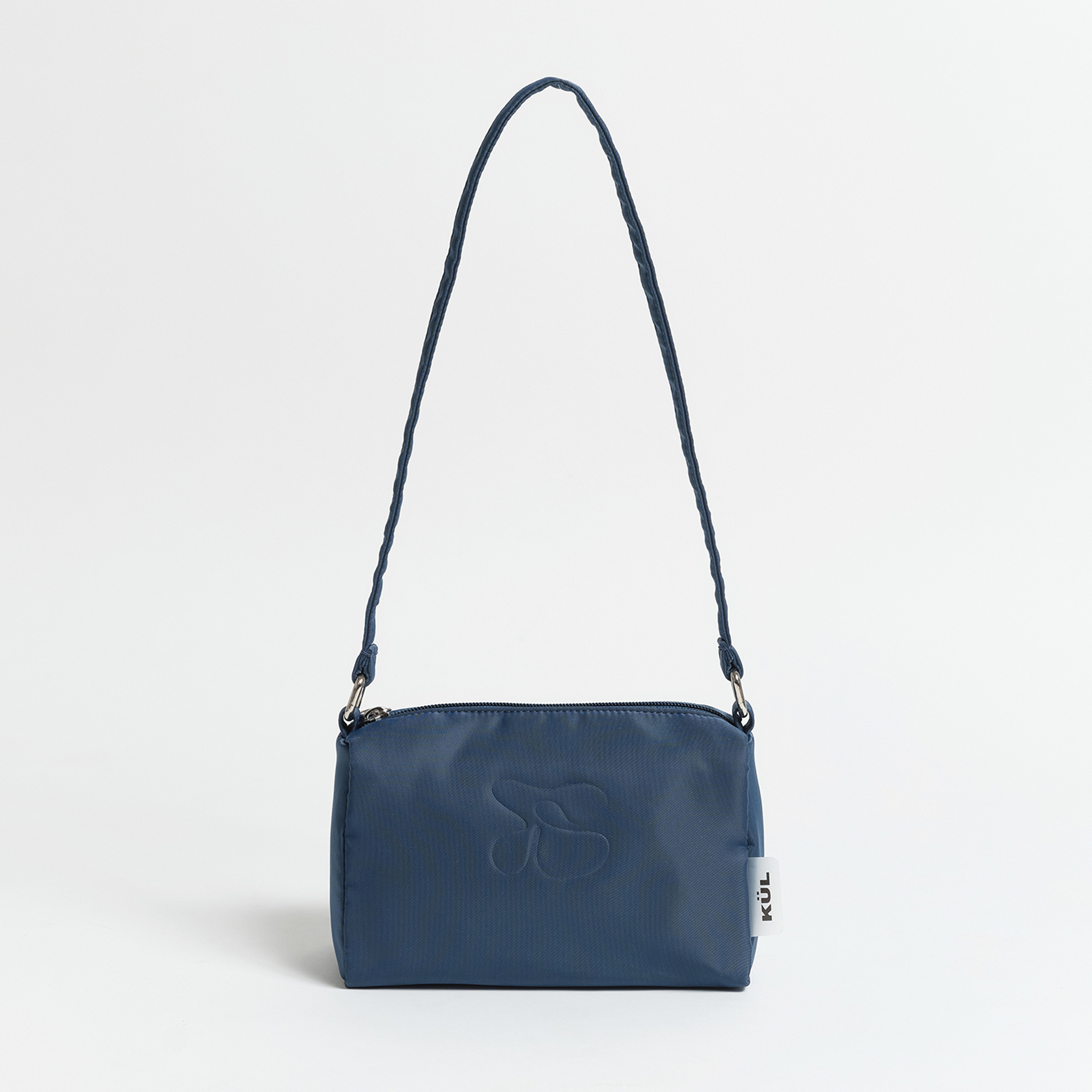 큘 KÜL embossed mini bag [Navy] - 위시버킷
