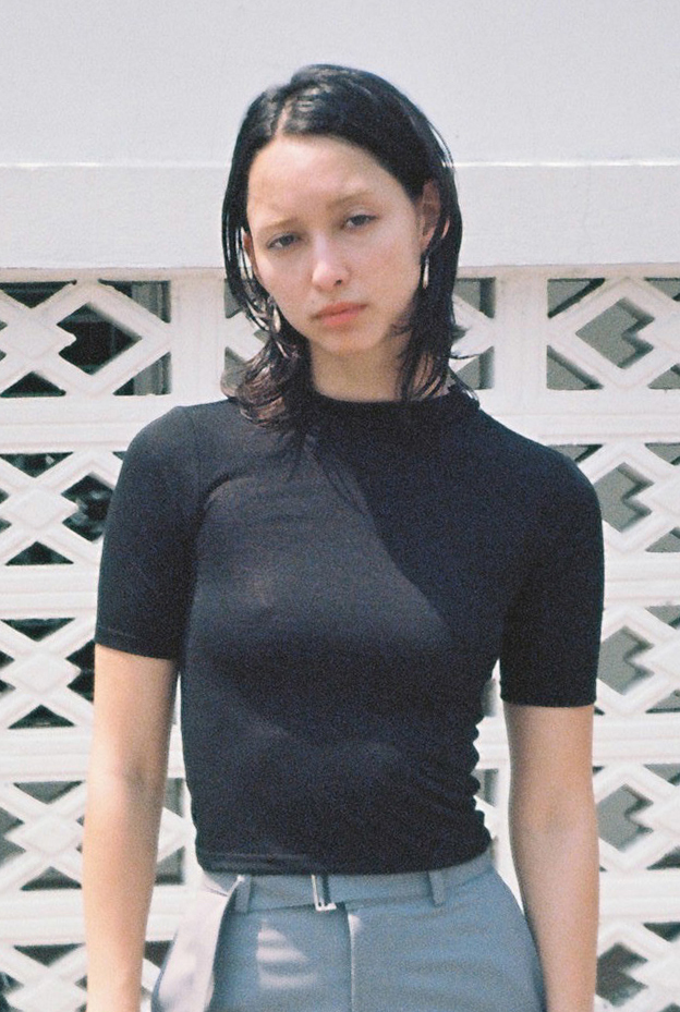 누아누 Kate Tee_Black - 위시버킷