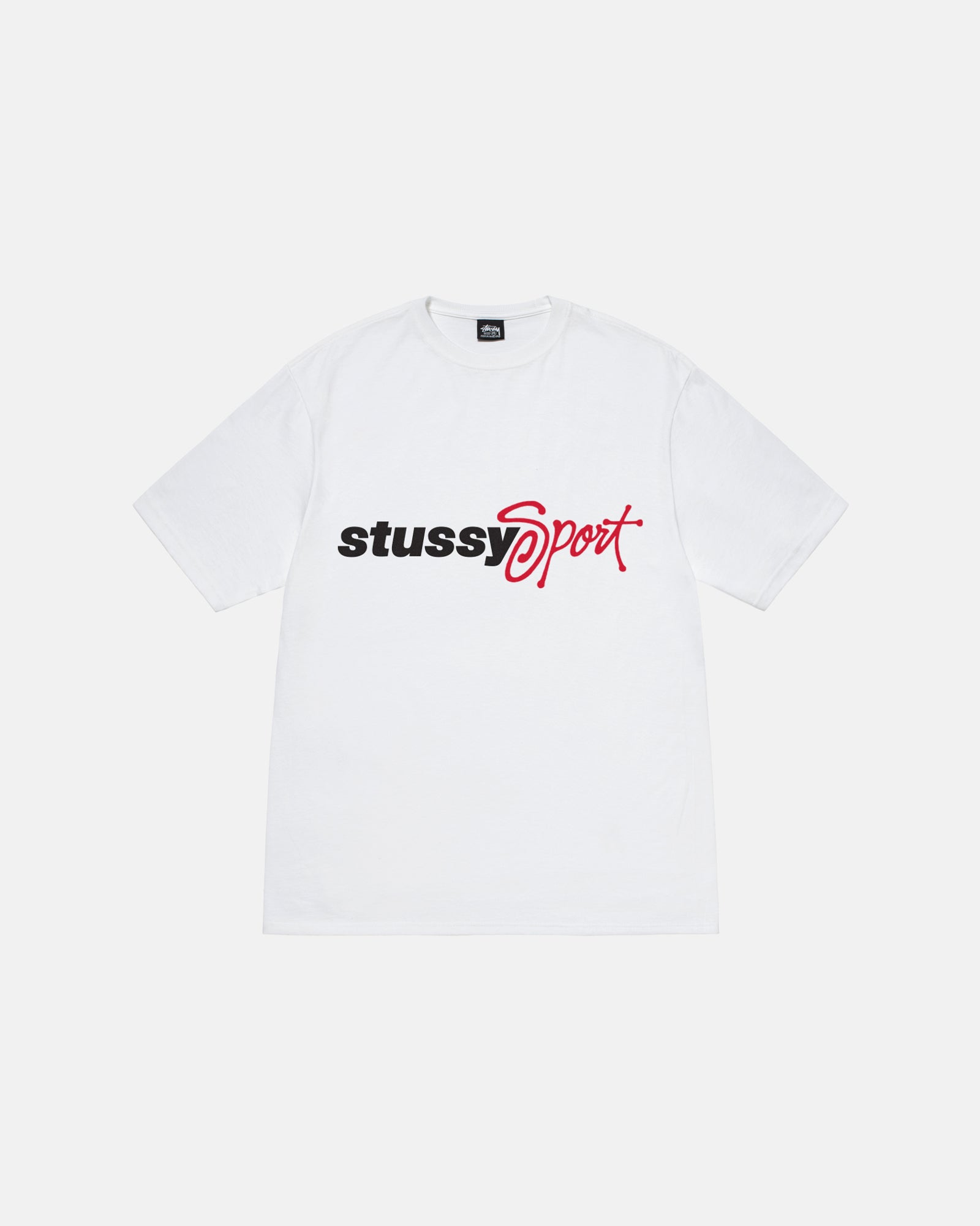 스투시 SPORT SCRIPT TEE - White / L - 위시버킷