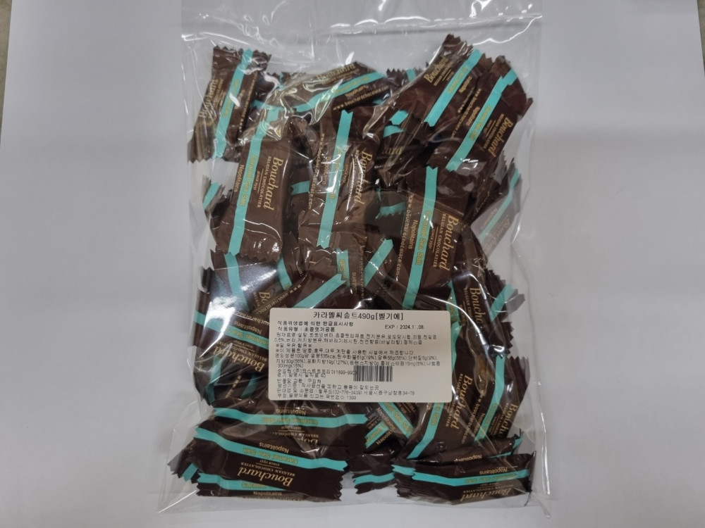 부샤드 부샤드 다스칼리데스 카라멜 씨솔트 초콜릿 490g [원산지:벨기에] - 위시버킷