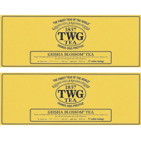 TWG 티더블유지 게이샤 블라썸 티 - 위시버킷