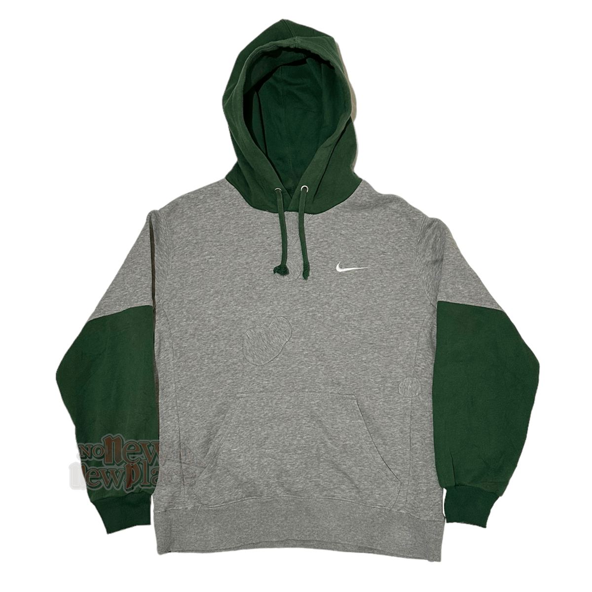 나이키 (M) Nike Hoodie GREYGREEN 2tone "Sadao" 472 - 위시버킷