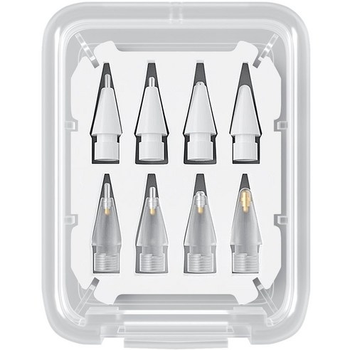 NIMIN nimin 애플펜슬 펜촉 1/2세대 Type-C 펜슬 호환 반영구 메탈 펜촉 - 위시버킷