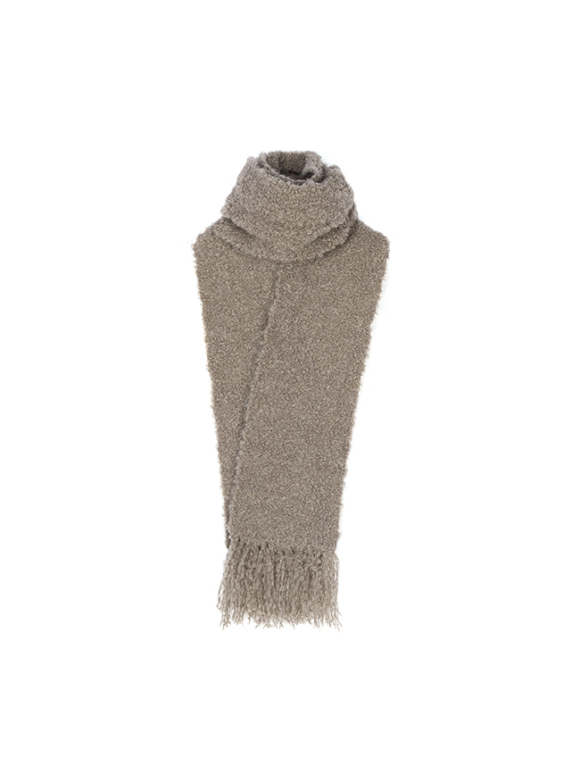 이티씨서울 르셉템버 옴므_ BOUCLE MUFFLER [BEIGE BROWN] - 위시버킷