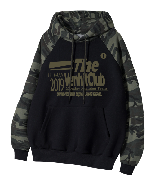 벤힛 벤힛(VENHIT) MRT 카모 래글런 후드티 - 사이즈 & 후기 | 무신사 - 위시버킷