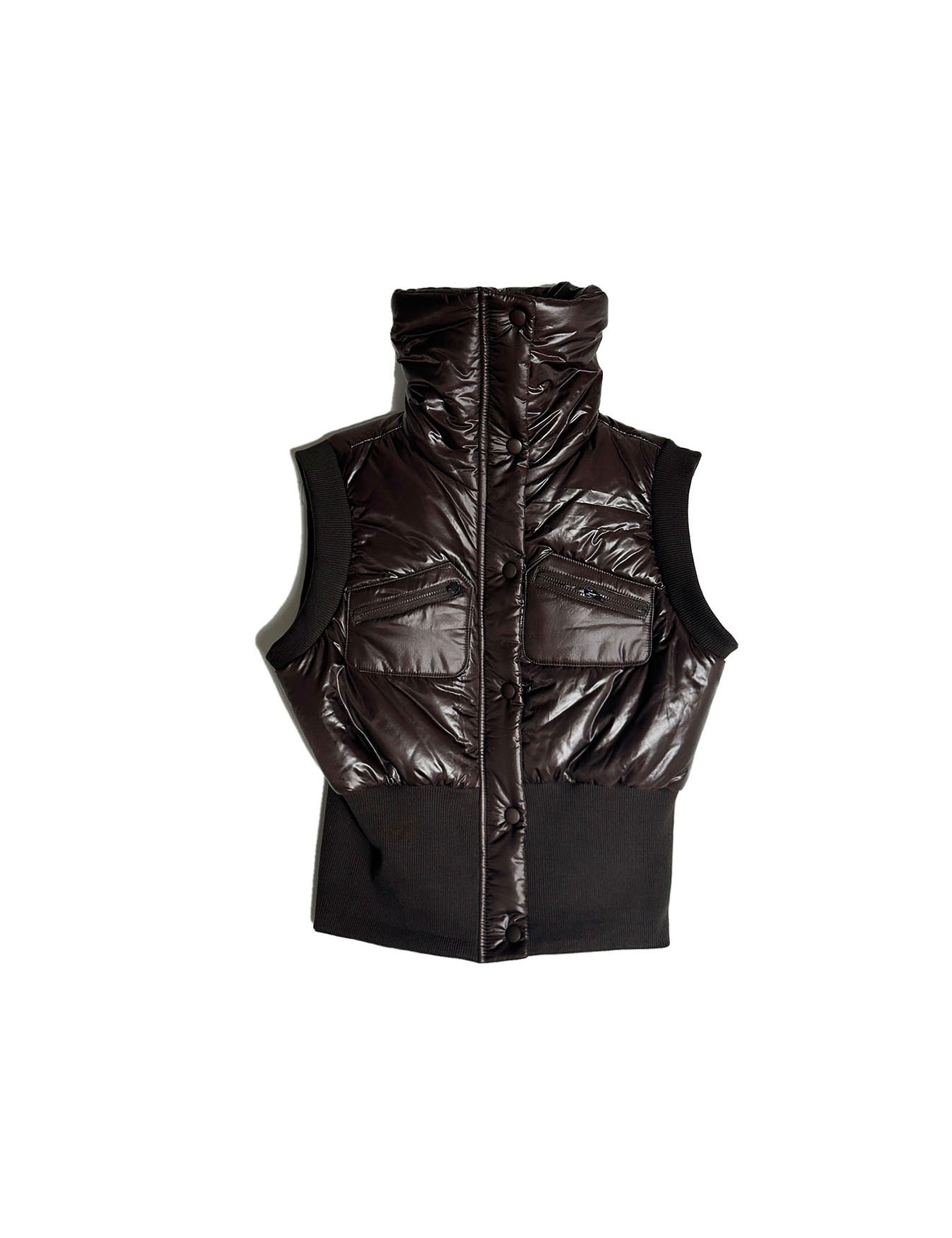이너뮤트 banded padding vest (2color) - 위시버킷