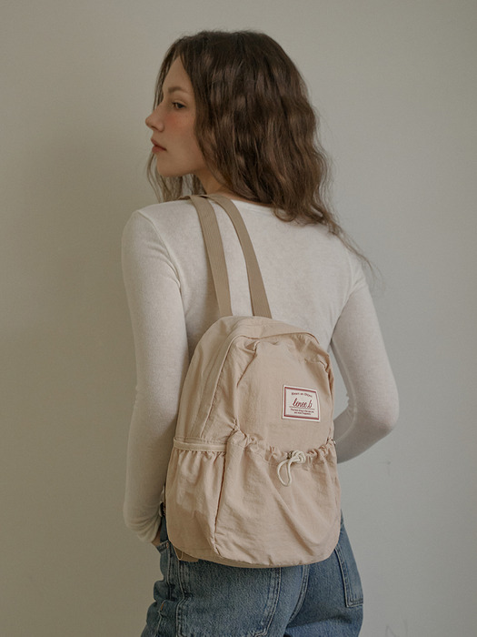 레니비 [New colors] 미니 스트링 백팩 Mini string backpack_9colors - 위시버킷