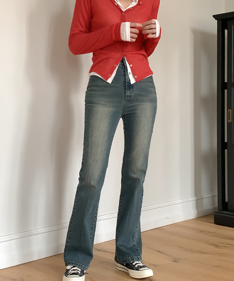 니썸 니썸 [부츠컷데님1위🏆누적30만장][made]세인트부츠컷데님 - 7color (숏,미들,롱/s-l) - 위시버킷