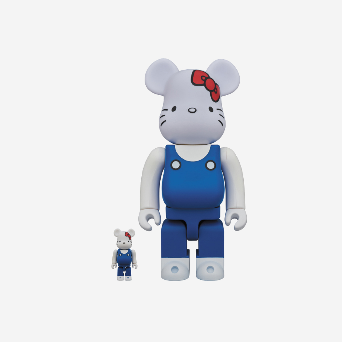 베어브릭 Bearbrick Hello Kitty 45th Anniversary 70’s Ver. 100% & 400% Set ...