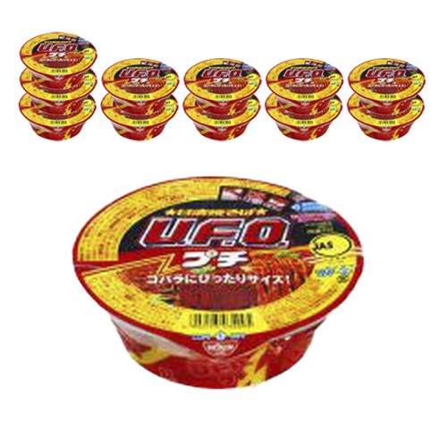 닛신 닛신 UFO 야키소바 프띠사이즈 63g, 12개 - 컵라면 | 쿠팡 - 위시버킷