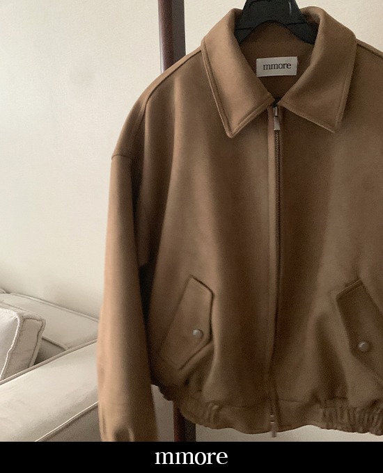 메리어라운드 메리어라운드 [신상할인][mmore] 윈터 스웨이드 블루종 패딩 점퍼브라운 단독주문시 당일발송 - 위시버킷