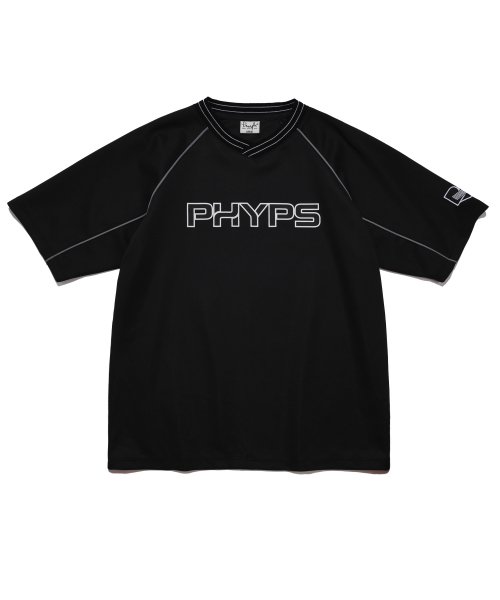 피지컬 에듀케이션 디파트먼트 PHYPS® MOTORCYCLE SPORTS SS BLACK - 위시버킷