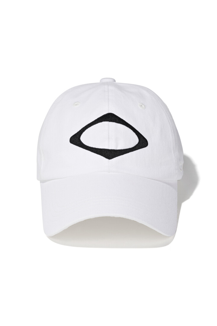 미스치프 RHOMBUS BALL CAP (WHITE) - 위시버킷