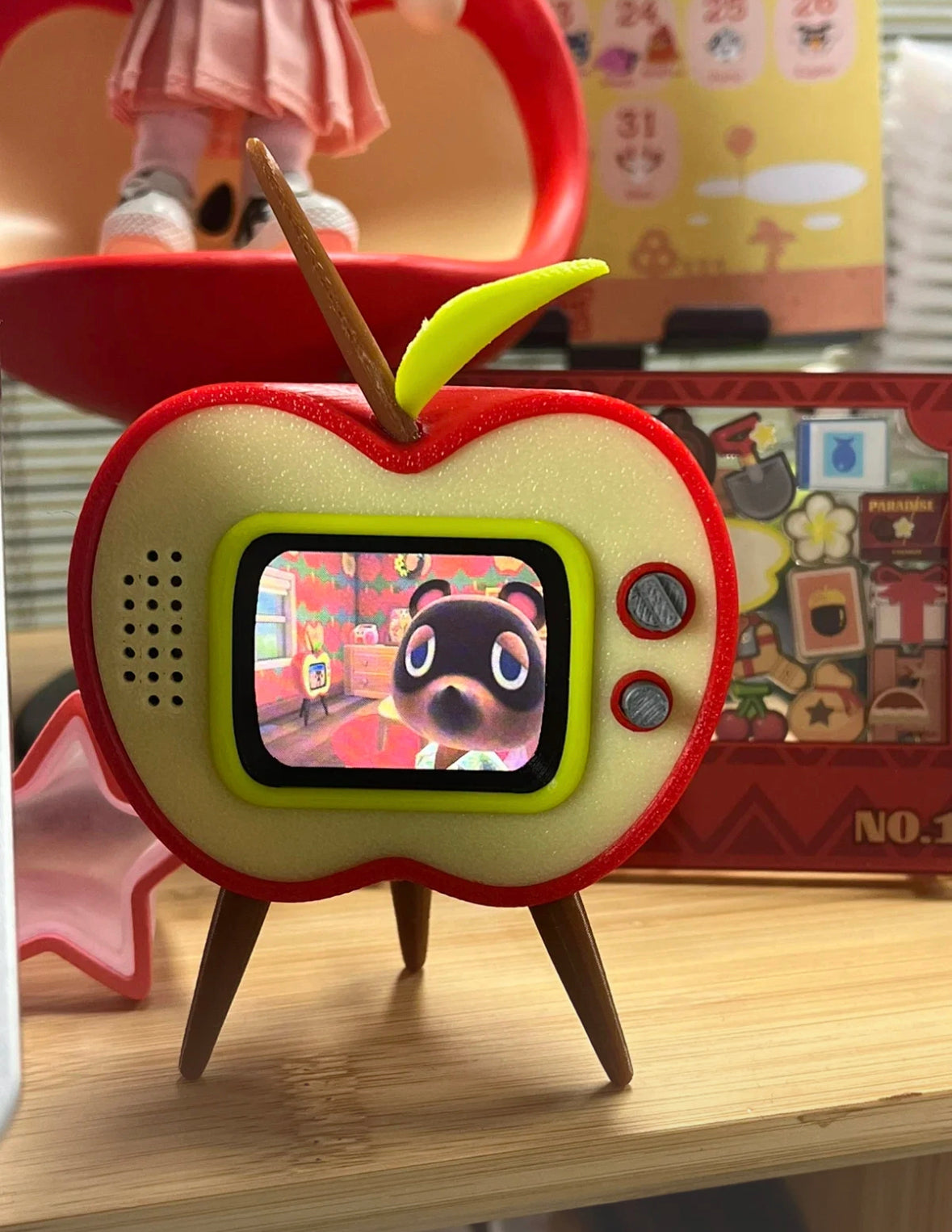 페어리클럽 Handmade 'Animal Crossing' Apple TV（Handmade for three months） - 위시버킷