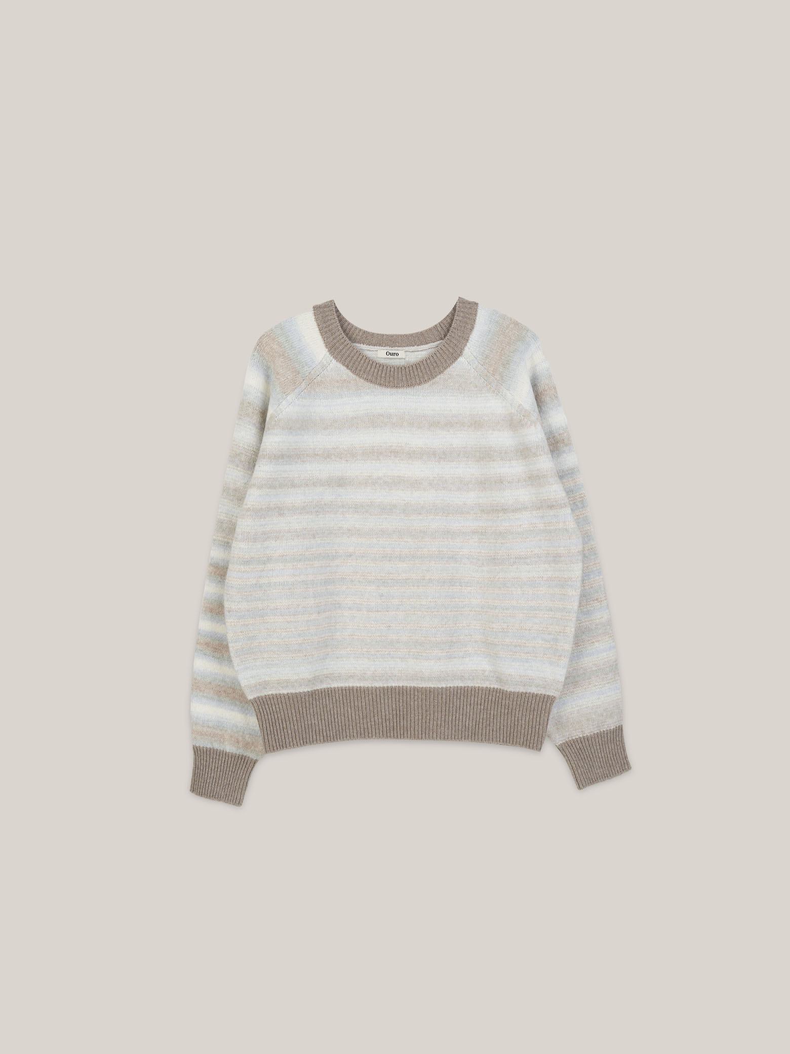 아우로 STRIPE KNIT [ SORA ] - 위시버킷